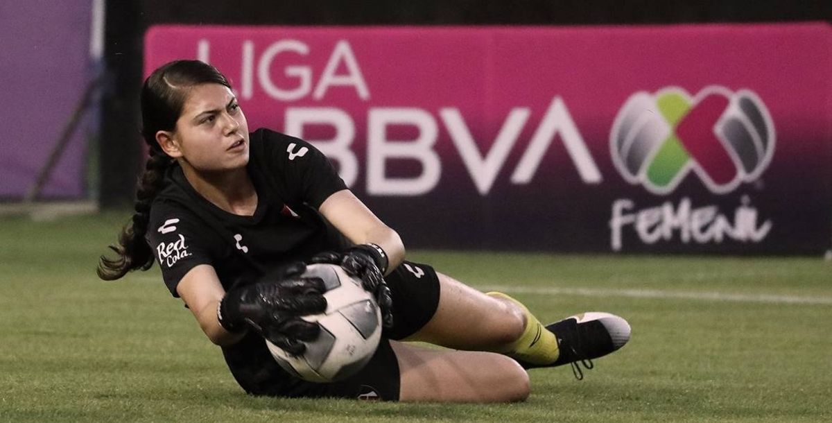 Itzel Velasco se convirtió en la sexta portera que debutó el Atlas