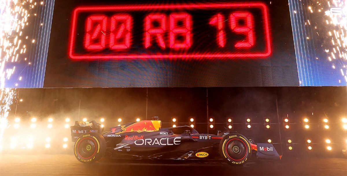F1: Red Bull Racing presentó el RB19, nuevo auto de Checo Pérez y Max Verstappen
