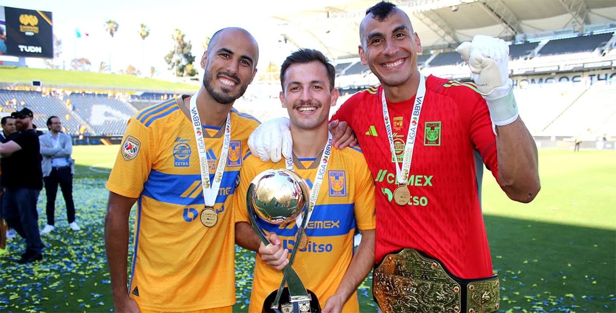 Liga MX: Eugenio Pizzuto debutó con Tigres y levantó su primer título
