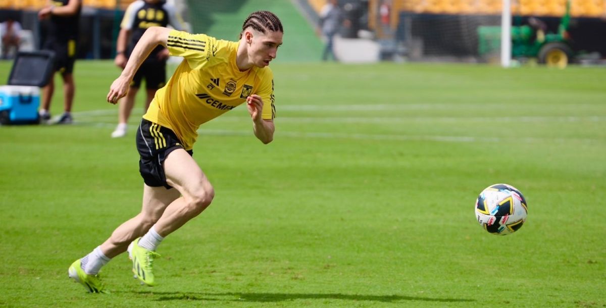 Marcelo Flores volvió con Tigres después de la Copa América